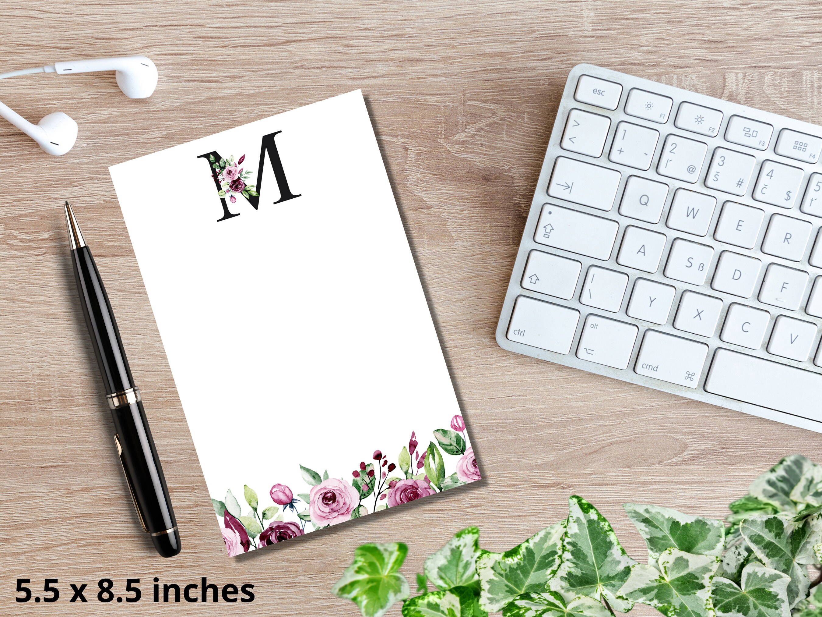 Personalized Notepad, Custom Notepad, Personalized Stationery, Writing ...