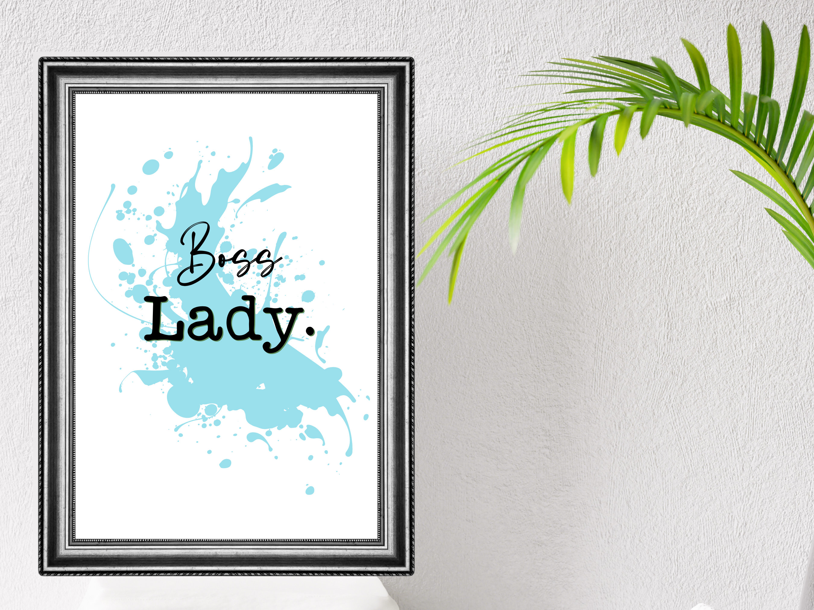 Boss Lady Wall Art, INSTANT DOWNLOAD, Motivational Home Office Art ...