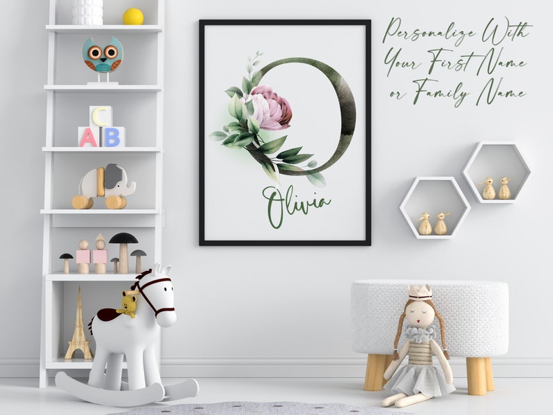 Personalized Wall Art, Custom Wall Art, Custom Name Wall Art, YOUR NAME ...