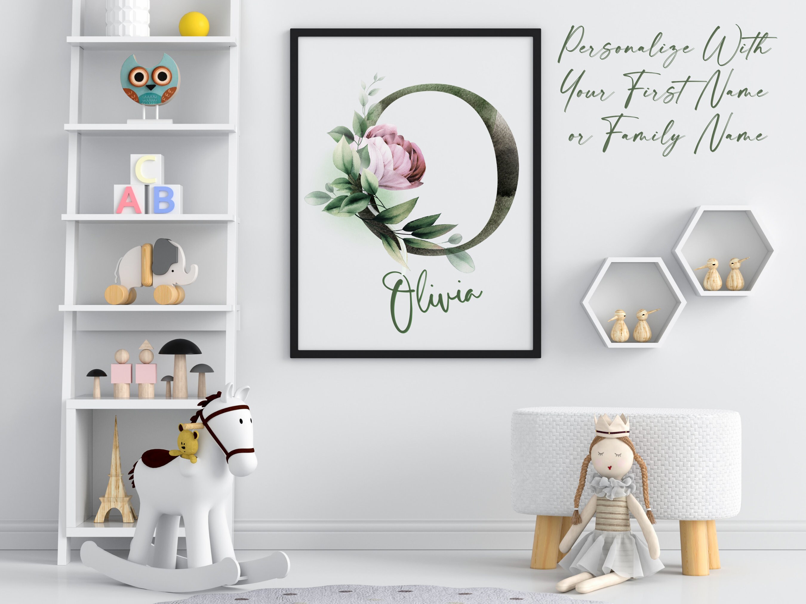 Personalized Wall Art, Custom Wall Art, Custom Name Wall Art, YOUR NAME ...