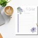 Instant Download To-do List, Daily Planner Sheets, Floral To-do List ...