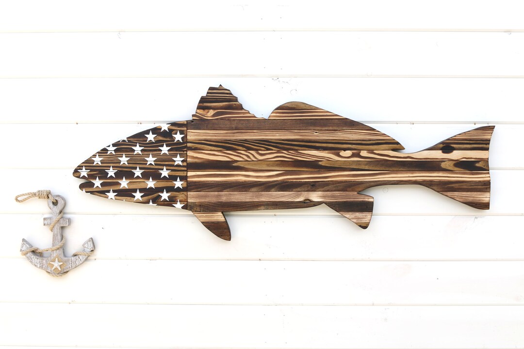 Redfish Flag - Etsy