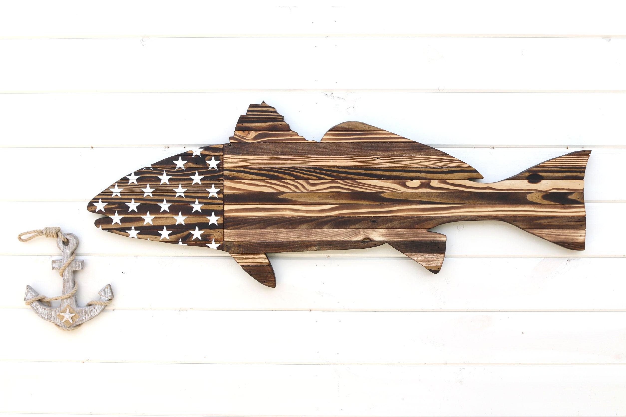 Redfish Flag - Etsy