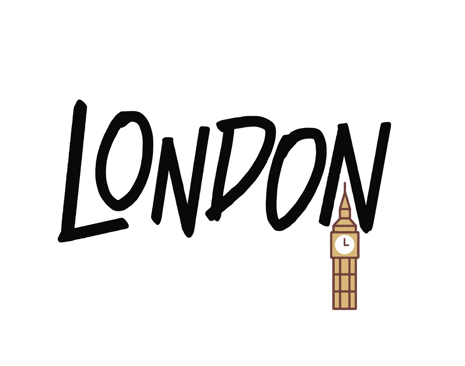 London SVG Sticker / London SVG Vinyl / London Download / London Cut ...