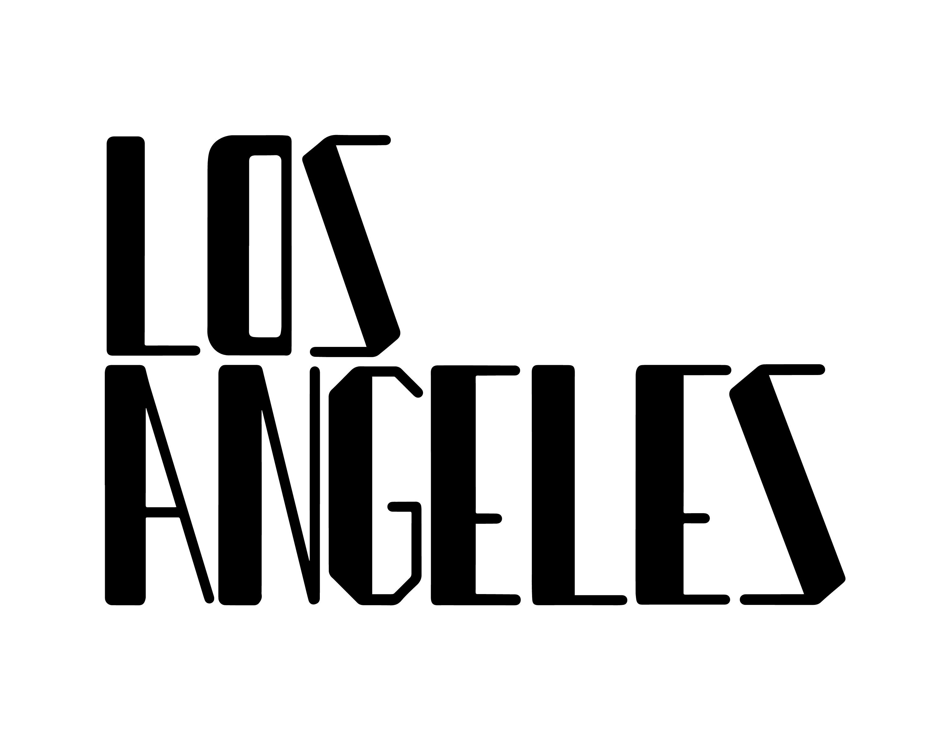 Los Angeles SVG Sticker / Los Angeles SVG Vinyl / Los Angeles | Etsy