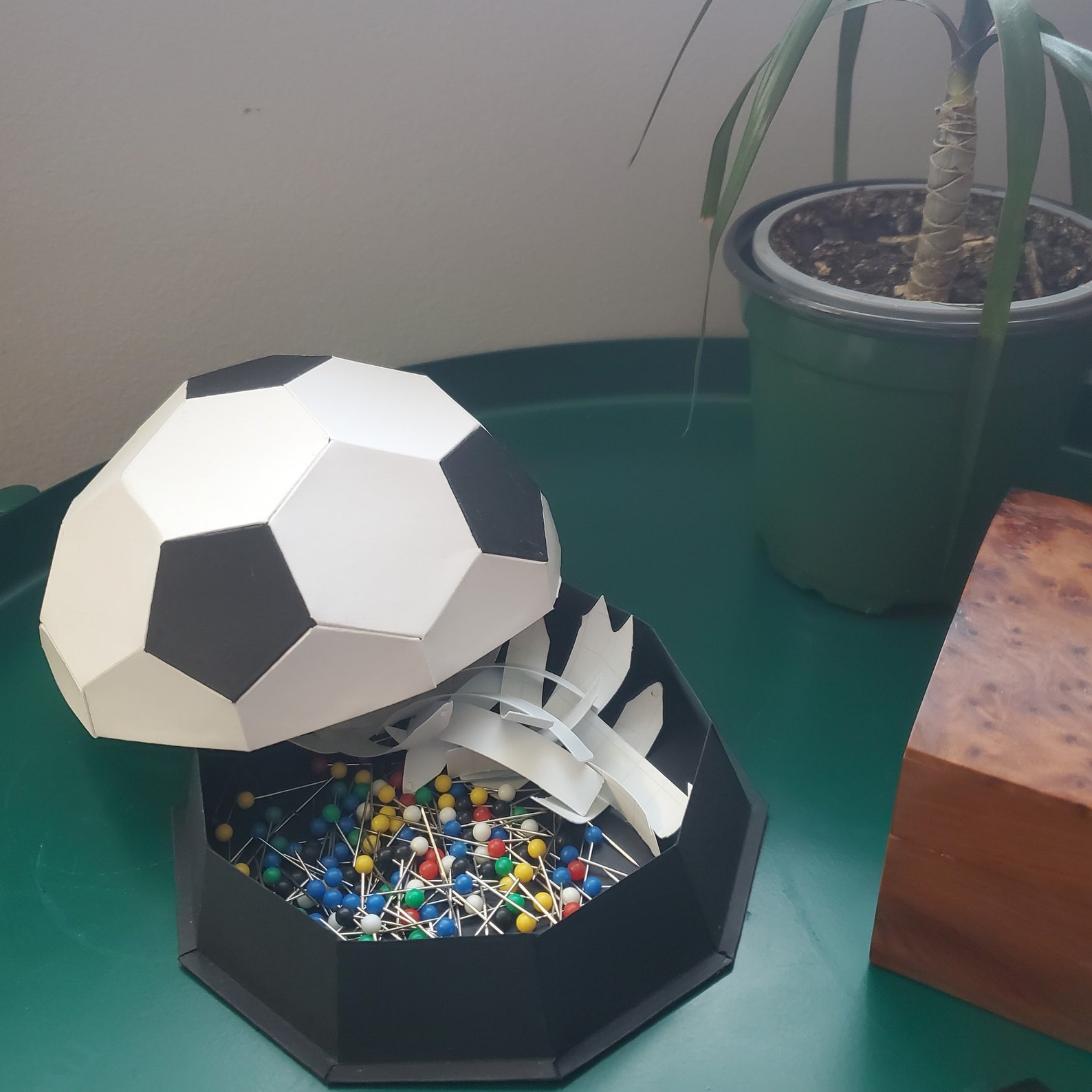 Soccer / Football DIY 3D Gift Box - Digital Download - Etsy