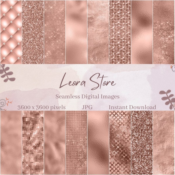 Roses Digital Paper - Etsy