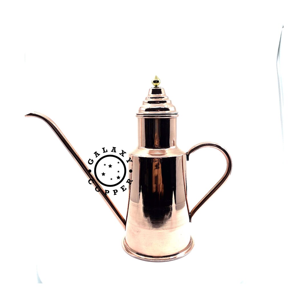 Copper Oil Bottle, Copper Oil Pot ,housewarming Gift, Copper Olive Oil ...