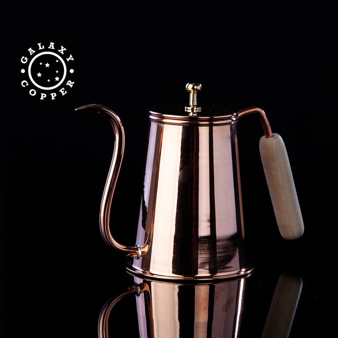 Copper Coffee Pot, Copper Tea Kettle, Copper Kettle, %100 Handmade ...