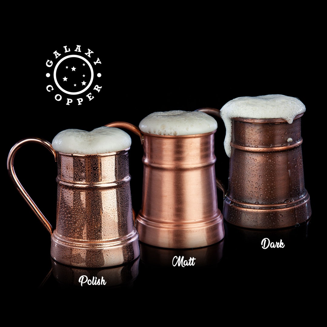 Personalized Copper Beer Mug, Handmade 7th Anniversary Gift - Etsy