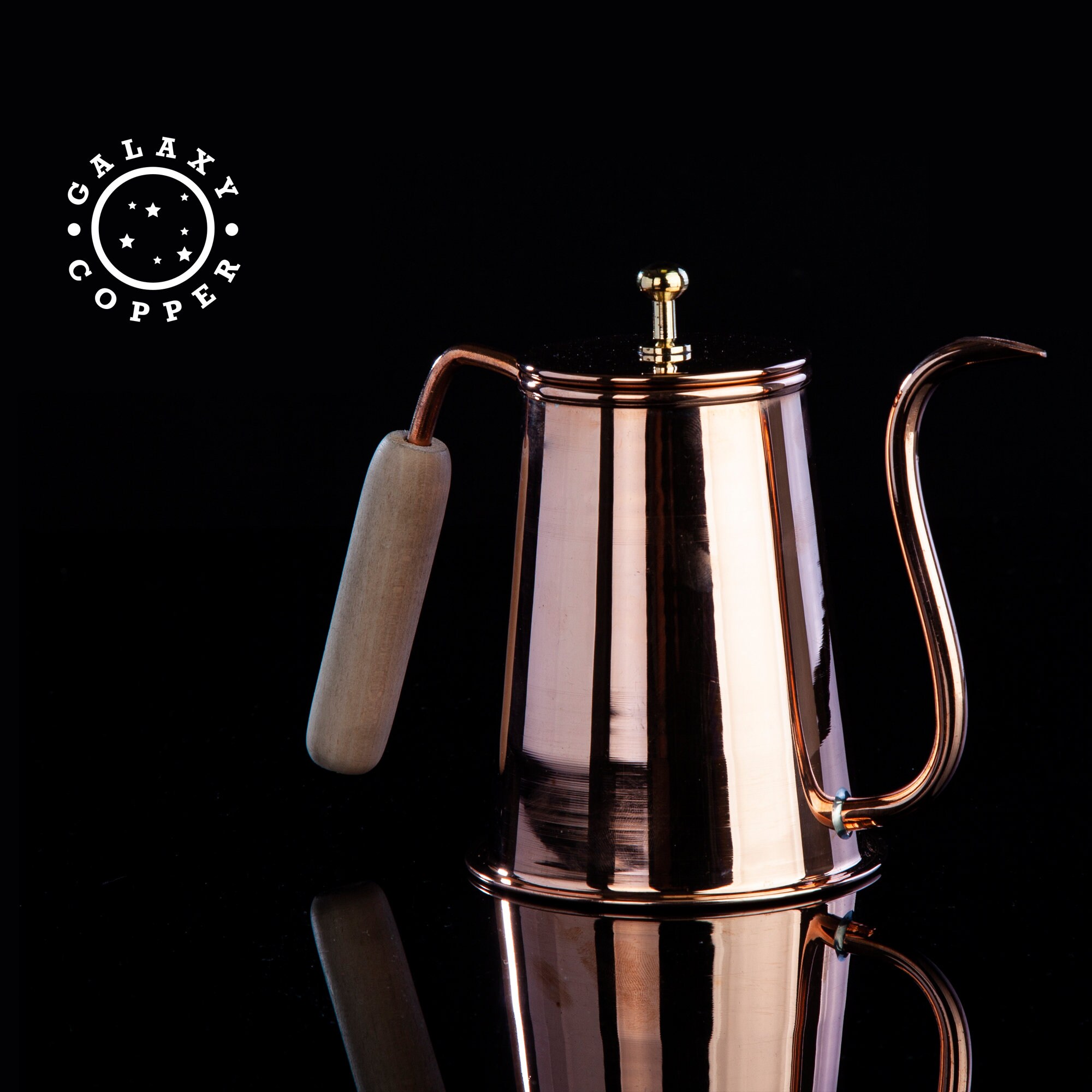 Copper Coffee Pot Copper Tea Kettle Copper Kettle %100 - Etsy