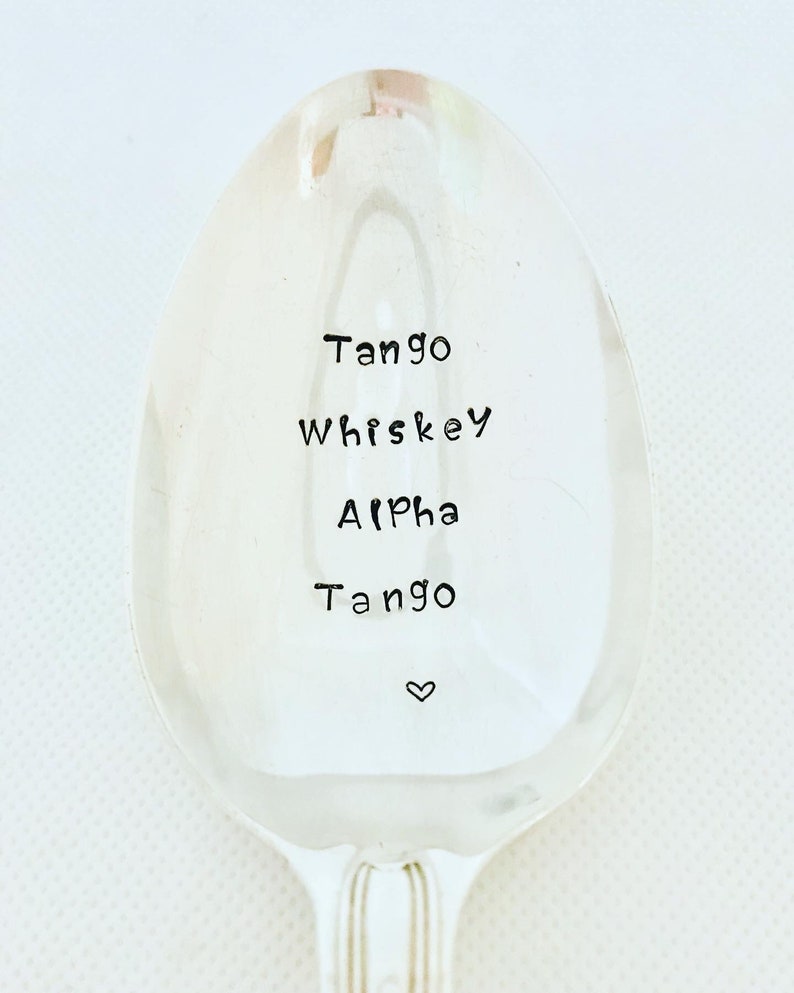 Phonetic Alphabet Spoons - Etsy