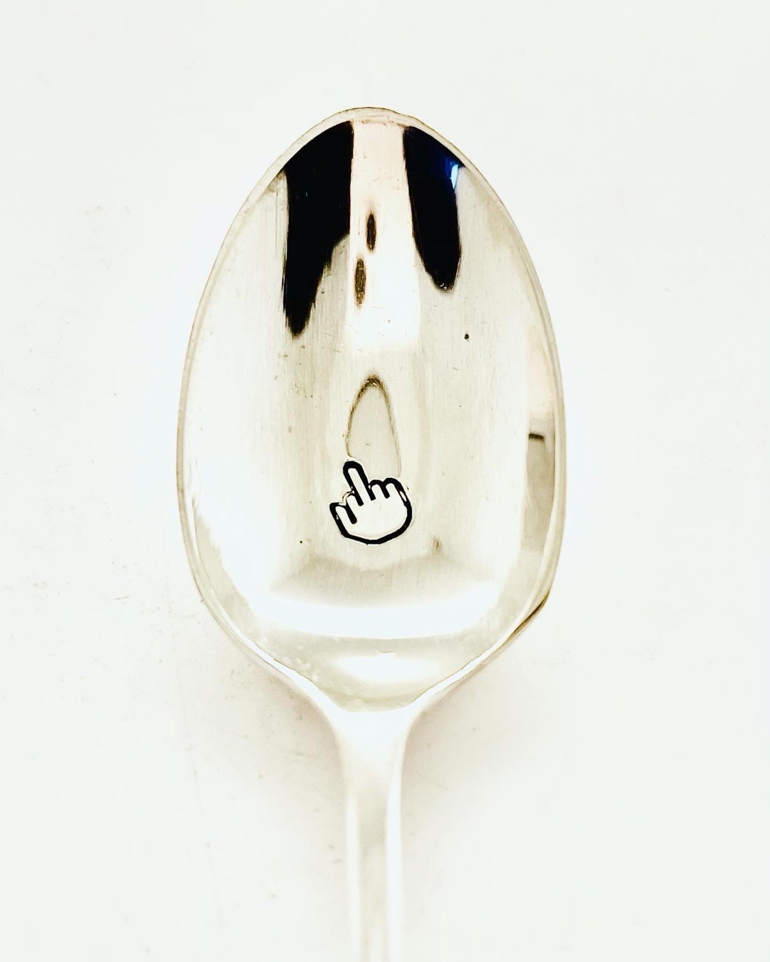 Middle Finger Coffee Spoon - Etsy