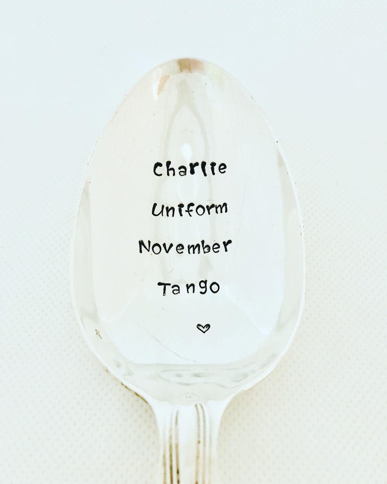 Phonetic Alphabet Spoons - Etsy