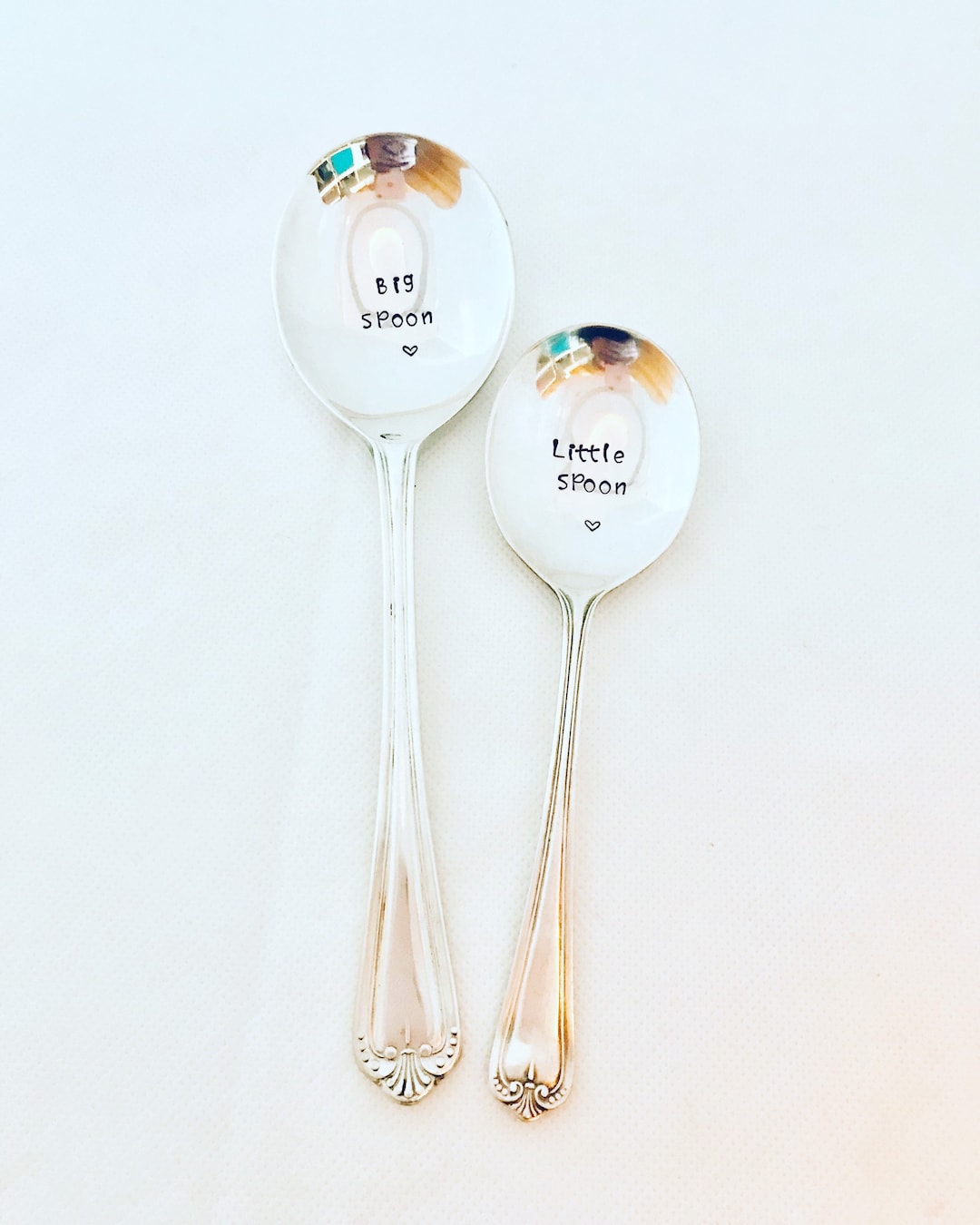 Love Spoons Set: Big Spoon Little Spoon - Etsy