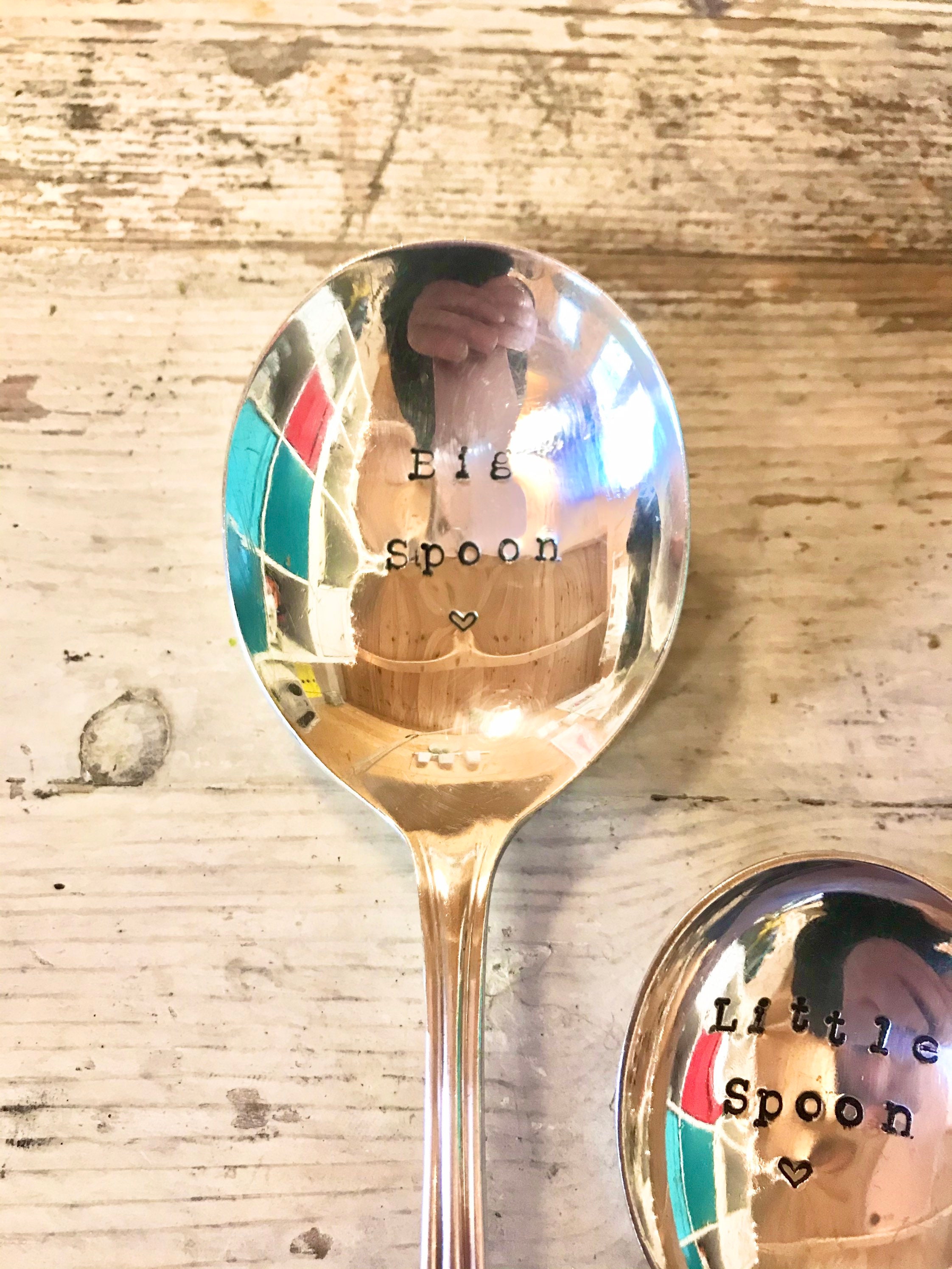 Love Spoons Set: Big Spoon Little Spoon - Etsy
