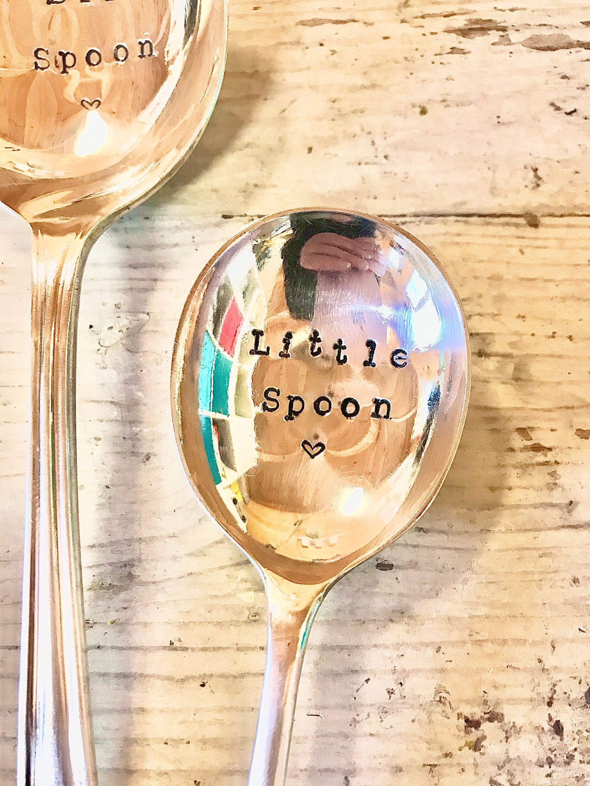 Love Spoons Set: Big Spoon Little Spoon - Etsy