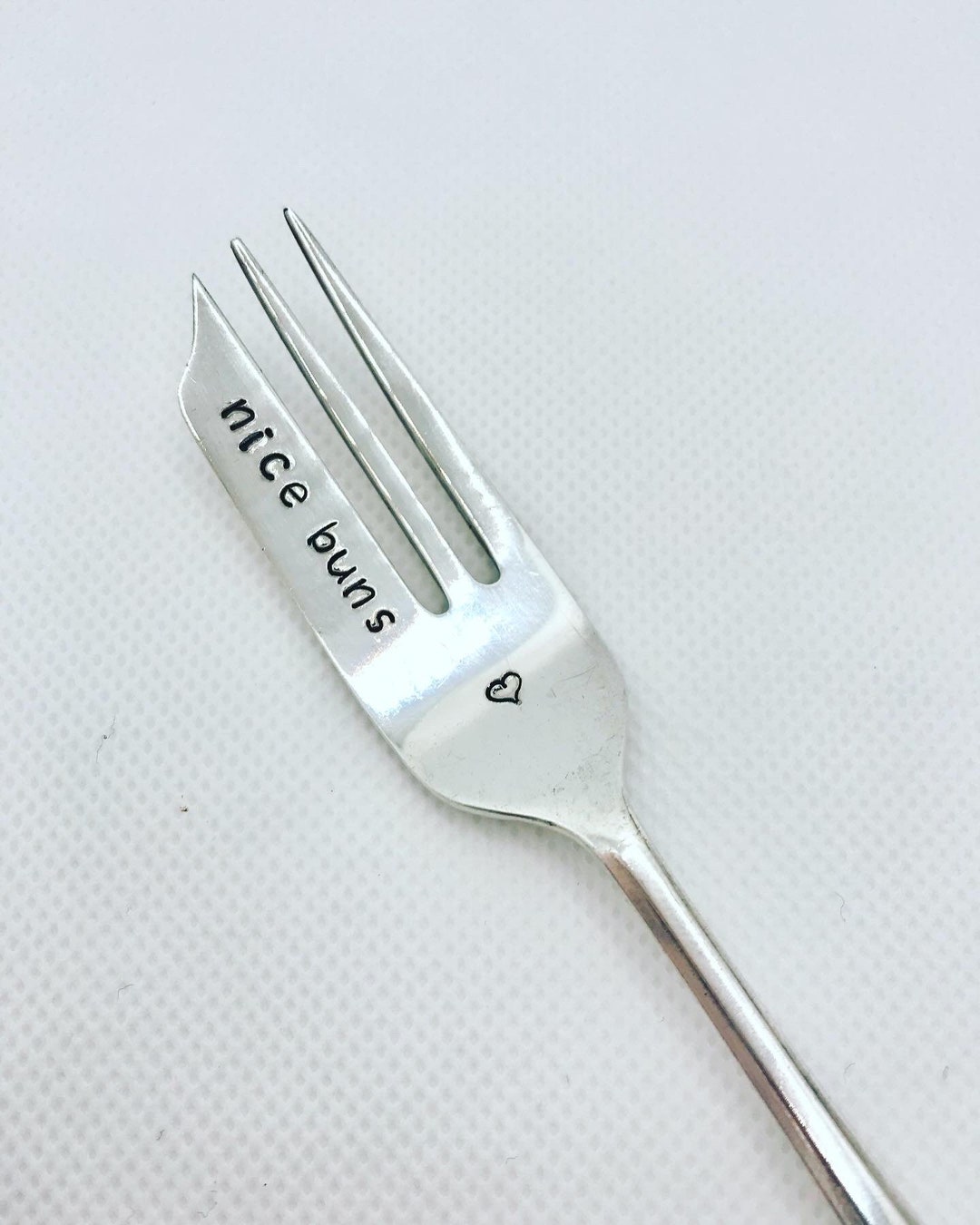 Profanity Cake Fork Nice Buns - Etsy