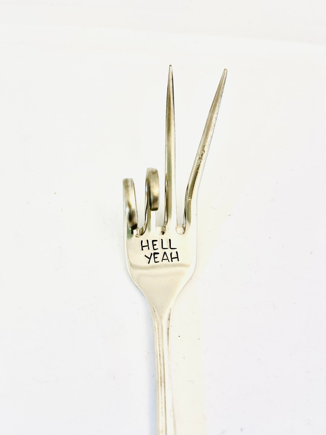 Hell Yeah Bendy Fork - Etsy