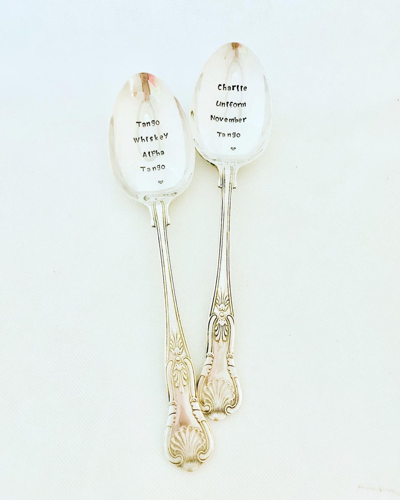 Phonetic Alphabet Spoons - Etsy
