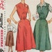 Vintage Ca. 1951 Simplicity 3623 Womens Dress in Daytime & Evening ...
