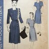 Vintage Ca. 1943 Simplicity 4632 Womens Dress or Pinafore Sewing ...