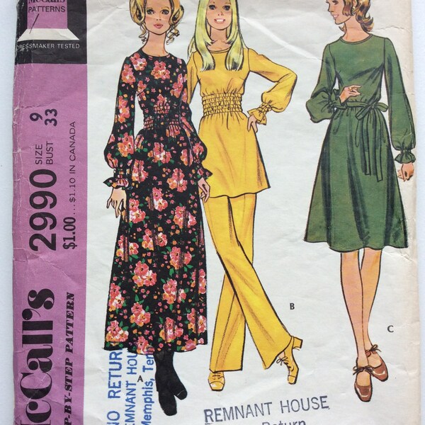 1971 Sewing Pattern - Etsy