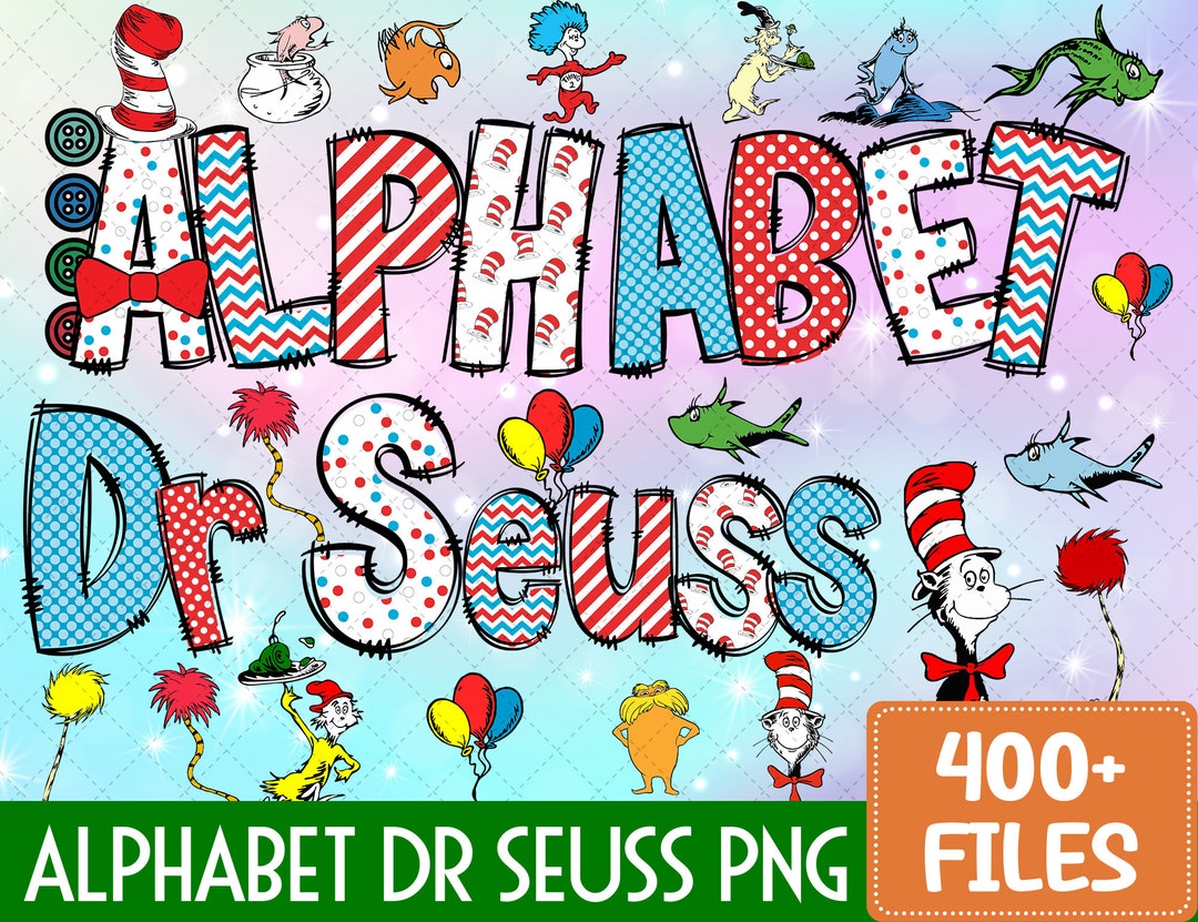 Dr. Seuss Png Bundle, Dr. Seuss Day PNG Bundle, Read Across America ...