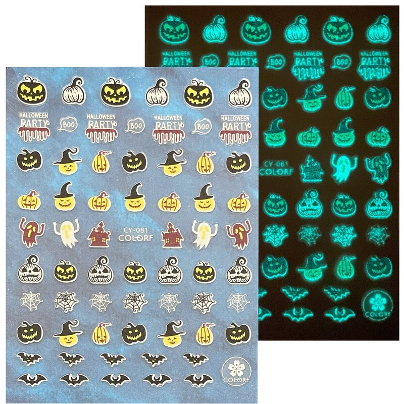 Luminous Stickers - Etsy