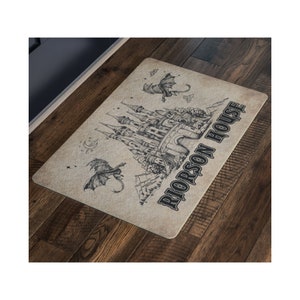 Riorson House Indoor Doormat Iron Flame Inspired Bookish Merch, Fantasy ...