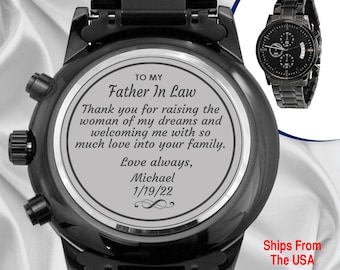 Father in Law Watch - Etsy