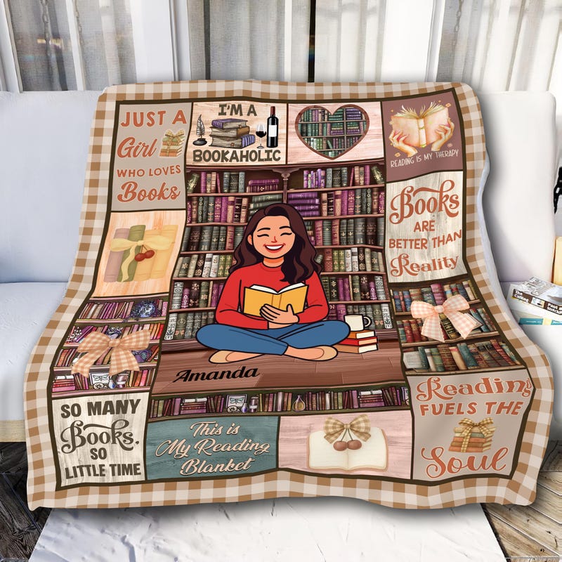 Reading Blanket - Etsy