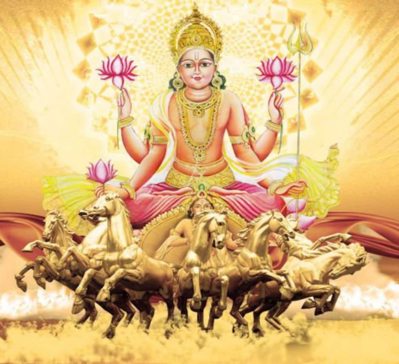 1000x most powerful Surya devta good luck dream fulfilling | Etsy