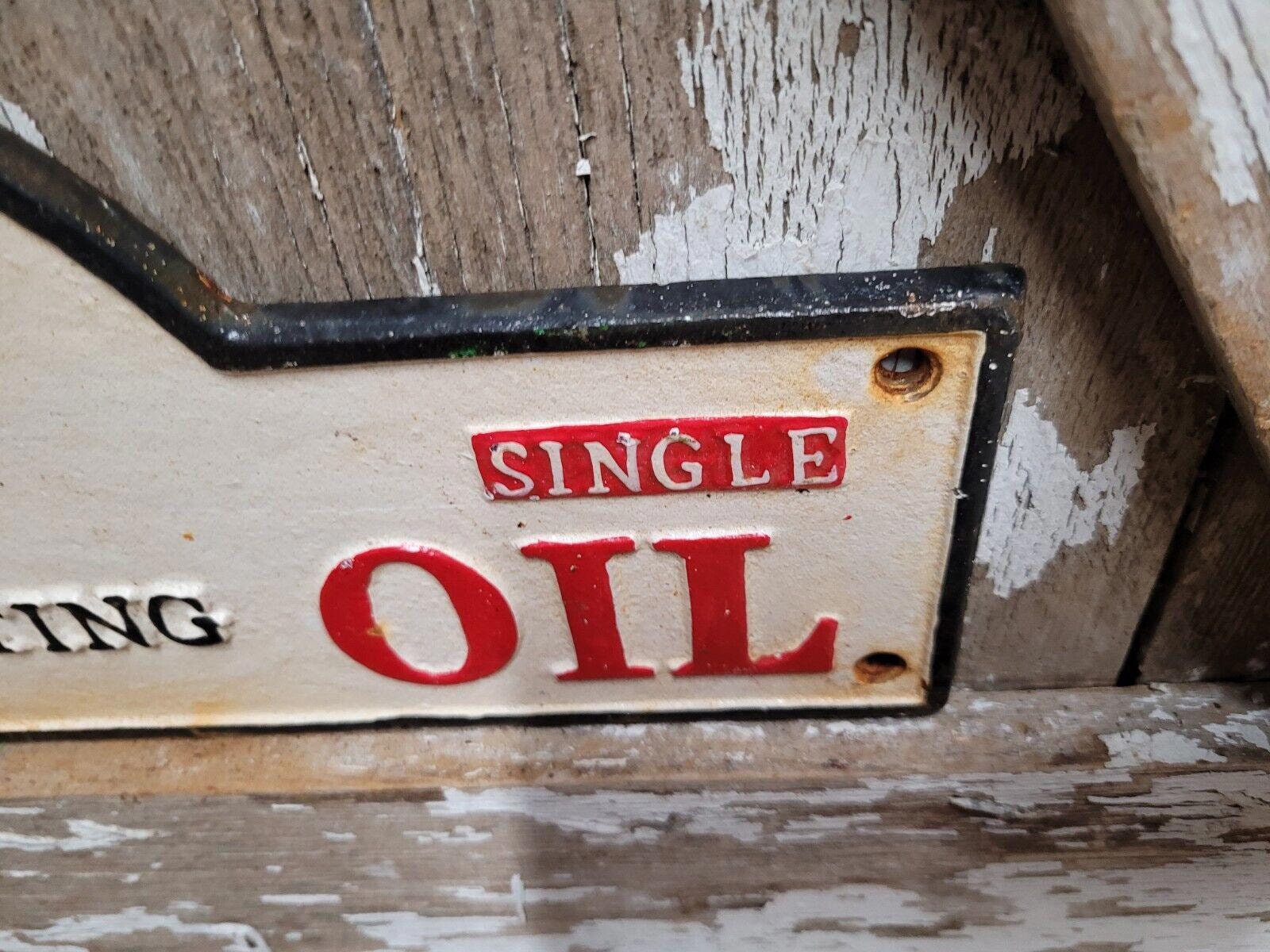 VINTAGE ESSO CAST Iron Sign Gas Motor Oil Soda Beverage Forest - Etsy