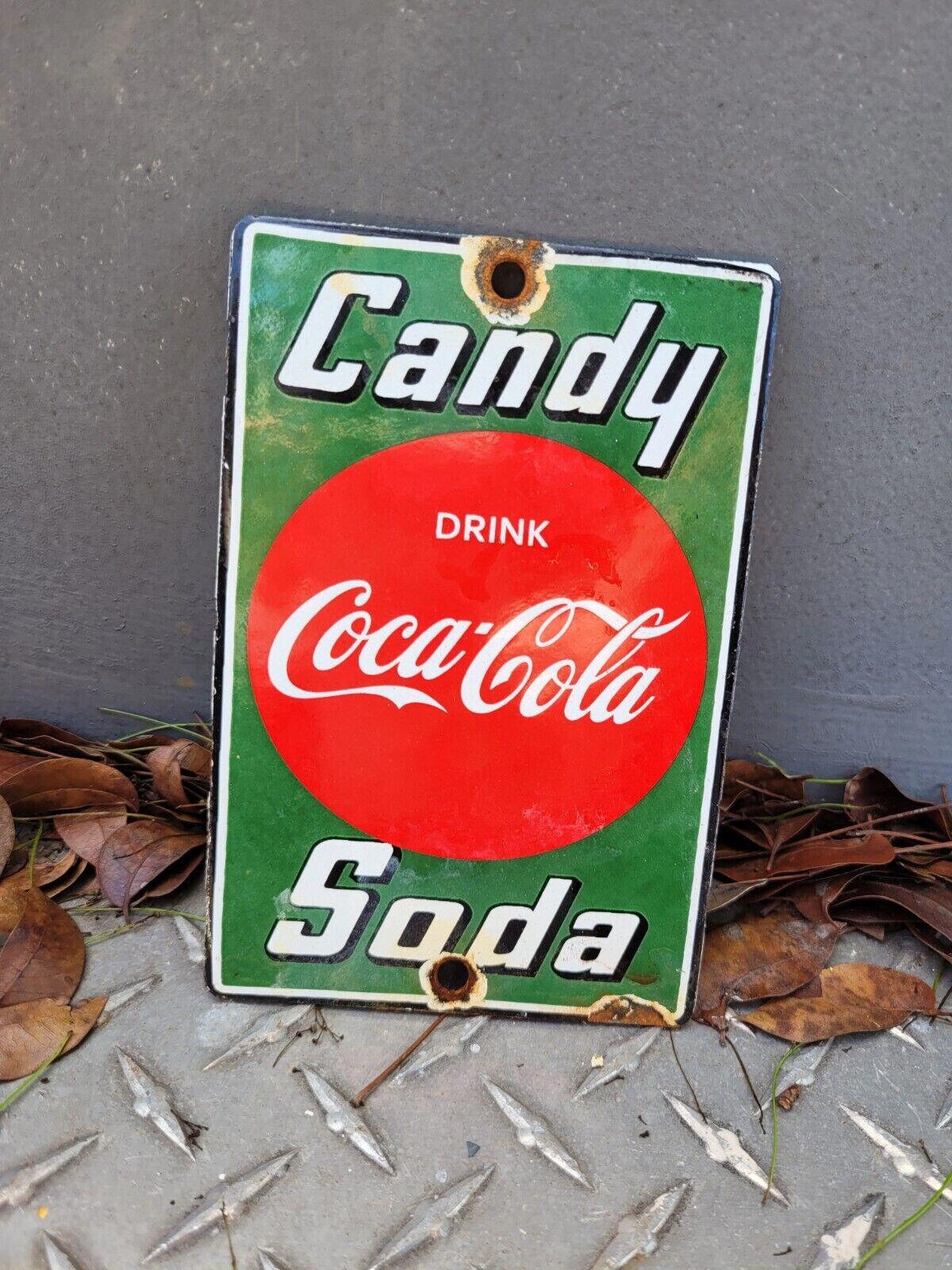 Coca Cola Coke VINTAGE PORCELAIN SIGN Gas Motor Oil Soda - Etsy