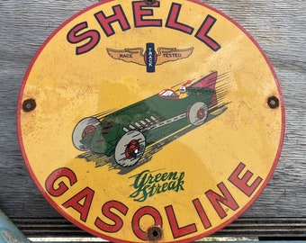 Shell Oil Vintage Sign - Etsy