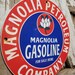 VINTAGE MAGNOLIA PETROLEUM Porcelain Advertising Sign Gas Pump - Etsy