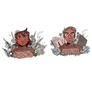 Gideon the Ninth 3"x3" Six Sticker Bundle - Etsy