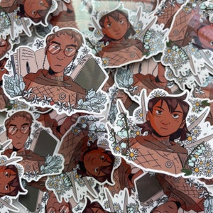 Gideon the Ninth 3"x3" Six Sticker Bundle - Etsy