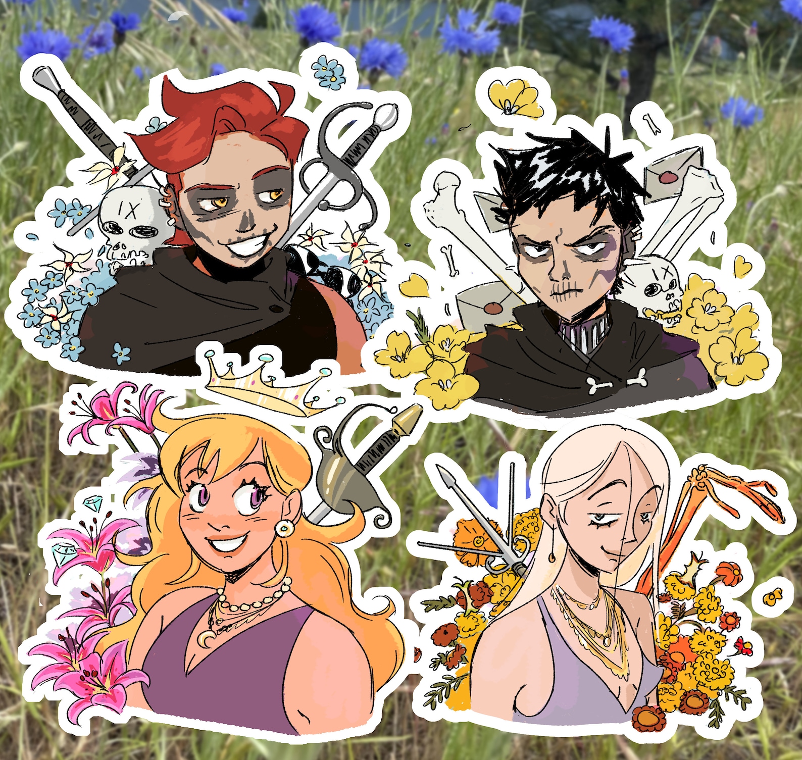 Gideon the Ninth 3x3 Vinyl Sticker - Etsy