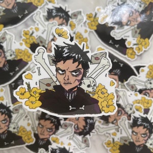 Gideon the Ninth 3"x3" Vinyl Sticker - Etsy