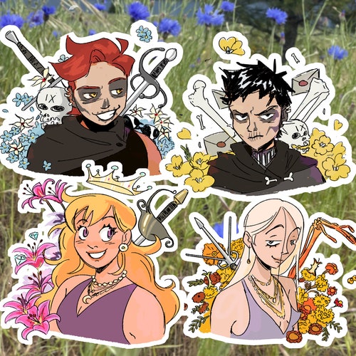 Gideon the Ninth 3x3 Vinyl Sticker - Etsy