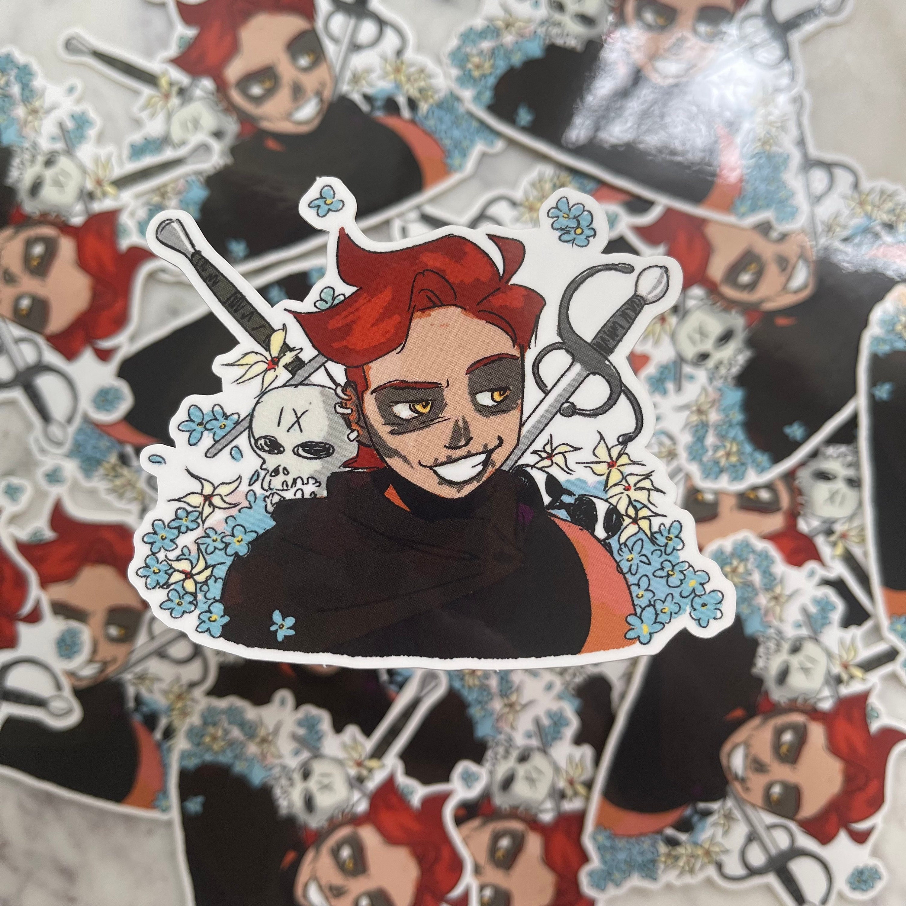 Gideon the Ninth 3x3 Vinyl Sticker - Etsy