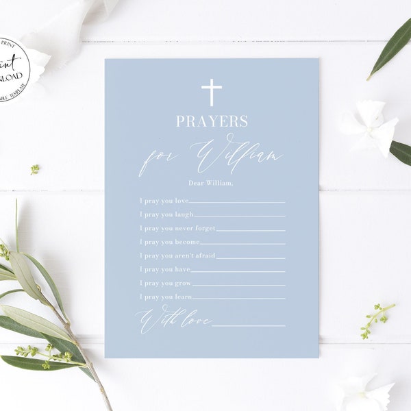 Baptism Prayer - Etsy