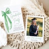 Editable Photo Italian Blue Tile Lemons Graduation Invitation, Italian ...