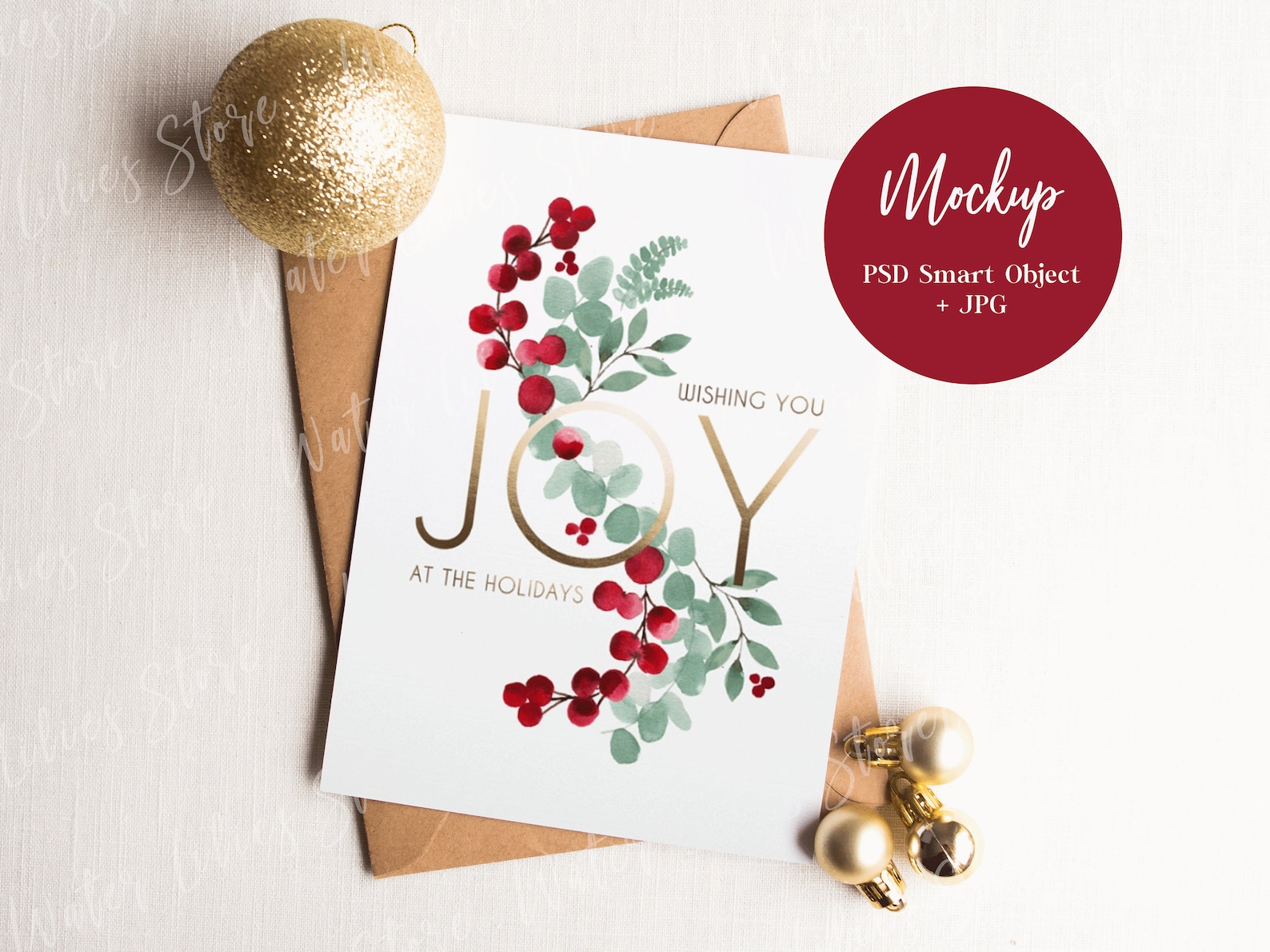 Christmas Mockups Bundle Mockup Christmas Card Christmas | Etsy