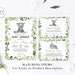 Koala Baby Shower Favor Tag Template, Greenery Gender Neutral Baby ...
