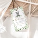 Koala Baby Shower Favor Tag Template, Greenery Gender Neutral Baby ...