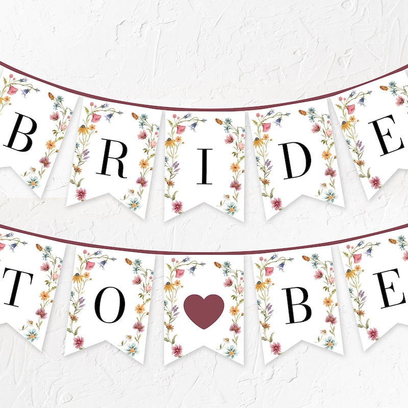 Bridal Banner - Etsy