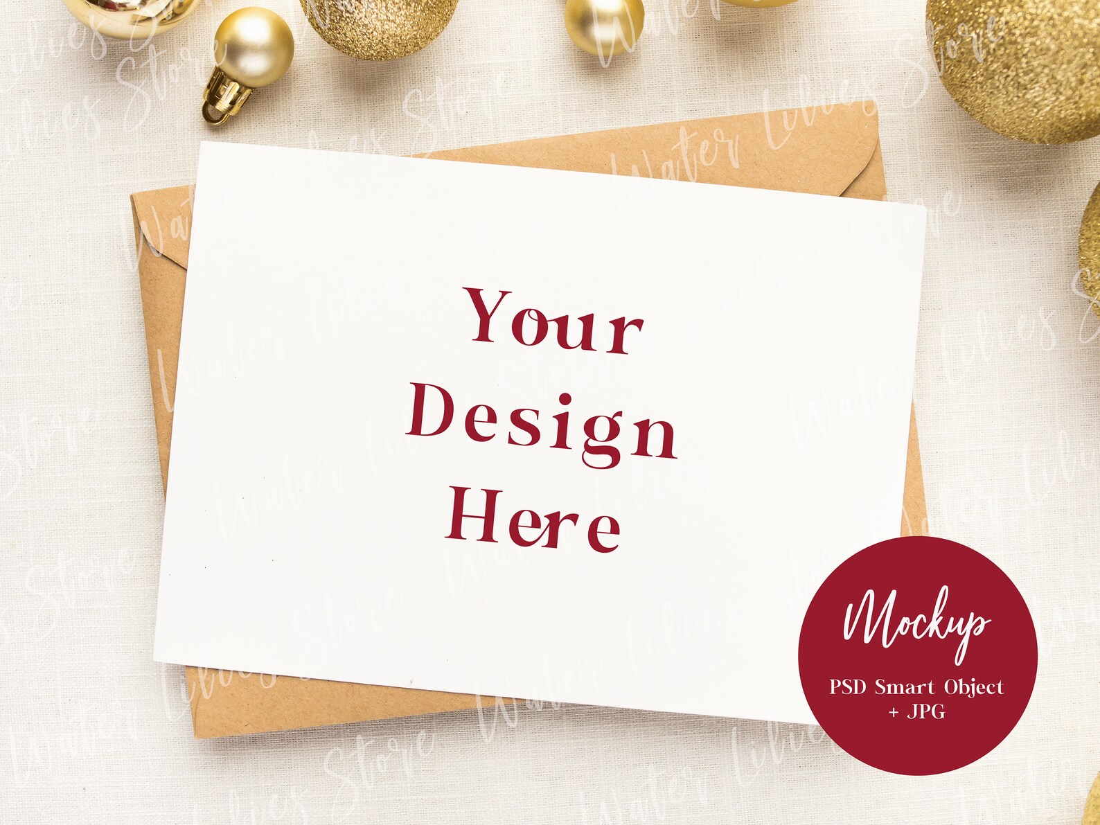 Christmas Mockups Bundle Mockup Christmas Card Christmas | Etsy